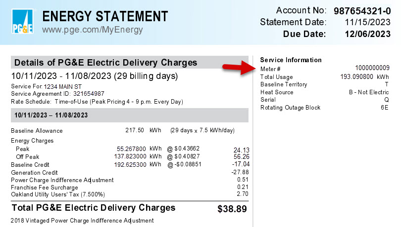 What is a Meter Badge ID and where can I find it?