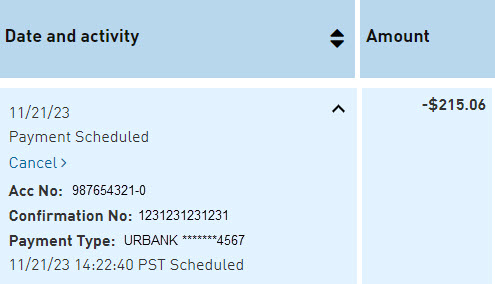 How can I tell what payment method or type is being used for a ...