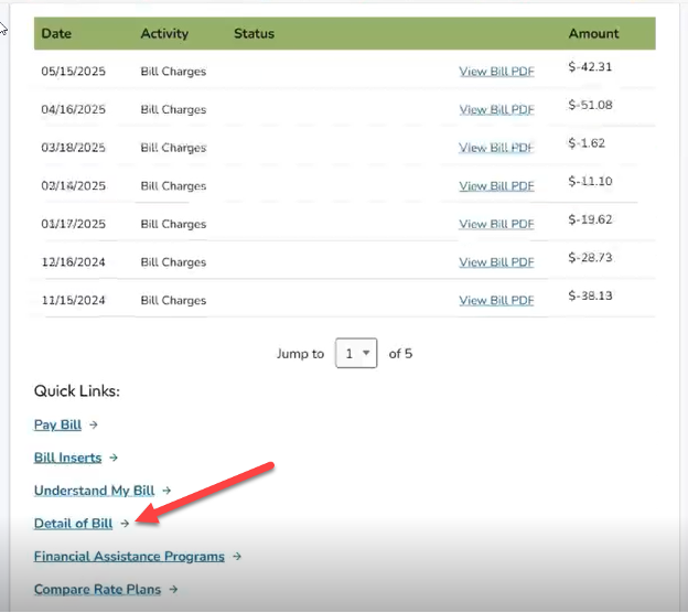 How do I download copies of my solar bill?